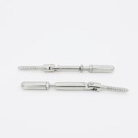 China Quick Lock Fittings Stainless Steel Lag Wooden Screw Terminal Opposing Force adjustable End cable tensioner 1/8