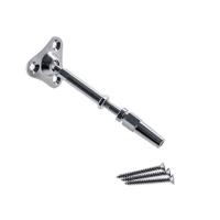 China cable railing system hardware Quick Lock Fittings 316 Stainless Steel Flat Base wire Railing Tensioner 1/8