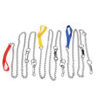 China Metal Stainless Steel Extra Heavy Weight Small Large Dog Chain Collar Leashes Pet Puppy Pitbull Golden Retriever Nylon for sale