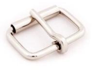 China Zinc alloy nickel plated Roller Buckles for sale