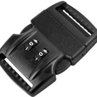 China black style Side Release Plastic buckles Password for sale