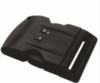 China black style Side Release Plastic buckles Password for sale