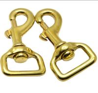 China Solid Brass Swivel Snap Hooks for sale