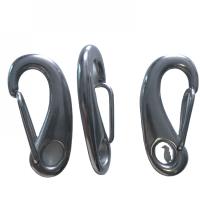 China Metal Egg Type Safety Hook/ Spring Snap Hook Clip for sale
