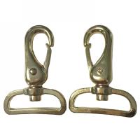 China Gold Color Zinc Alloy Swivel Big Eye Bolt Snap Hook for sale