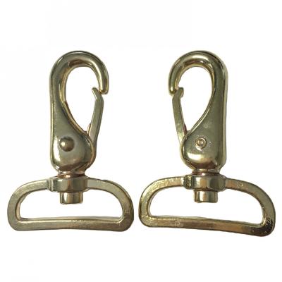China Gold Color Zinc Alloy Swivel Big Eye Bolt Snap Hook for sale