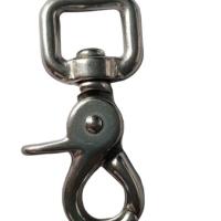 China Heavy Duty Lobster Clasp Square Eye stainless steel Swivel Snap Hooks for sale