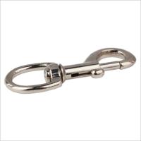 China Heavy Duty Nickel Plated Bull Snap hook for sale