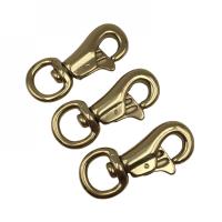 China Heavy Duty Nickel Plated Swivel Bull Snap hook for sale