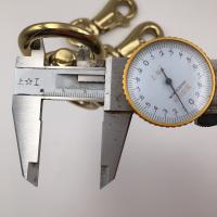 China Heavy Duty Nickel Plated Swivel Bull Snap hook for sale