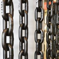 China Lashing Chain with C- Hook Color Painted Alloy Steel for sale