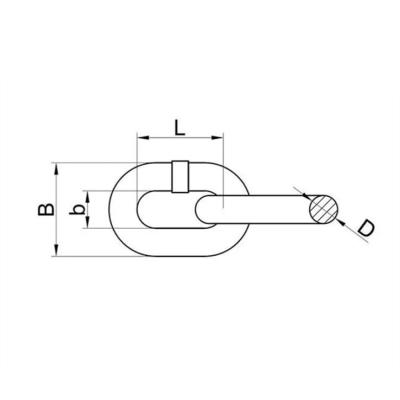 China ASTM80 GRADE 30 STAINLESS STEEL CHAIN for sale