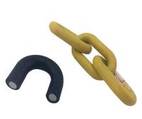 China hot sale modle chain plastic coated safety chain free size long iron link chain for outdoor swings for sale