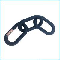 China hot sale modle chain plastic coated safety chain free size long iron link chain for outdoor swings for sale