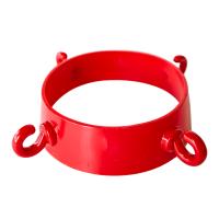 China Red 4 Hooks traffic safety cone accessories plastic PE cone chain connector for sale
