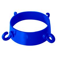 China Plastic PE cone accessories chain connector hooks black red blue for sale