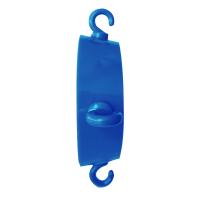 China Plastic PE cone accessories chain connector hooks black red blue for sale