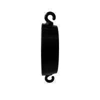 China Red blue black color plastic cone chain connector accessories with 2 hooks traffic safety equipment for sale