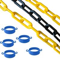 China Caution Plastic Chain Links for sale