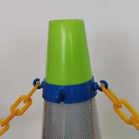 China Caution Plastic Chain Links for sale