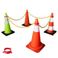 China Traffic safety equipment plastic cone accessories chain connector hooks for sale