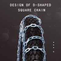 China tire snow chain anti-skid chains alloy steel motorcycle tire chains for sale