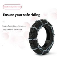China galvanized tire snow chain alloy steel electromobile snow chain tire chains for snow for sale