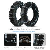 China anti-skid chains wheel chain for snow tire chains for small vehicles for sale
