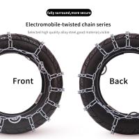 China tire snow chain anti-skid chains alloy steel motorcycle tire chains for sale