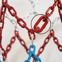 China chain basketball net Powder Coated basketball chain net Alloy Steel basketball net for sale