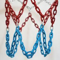 China chain basketball net Powder Coated basketball chain net Alloy Steel basketball net for sale