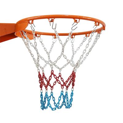 China Alloy Steel basketball Net Powder Coated basketball chain net for sale