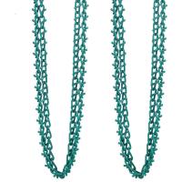 China twist link chain with V bars custom steel link chains alloy steel chain for tree for sale