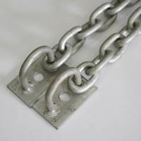 China steel chain black link chains hard wearing protection chain for sale