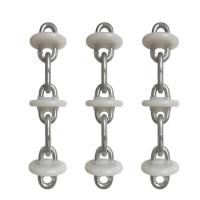 China poultry chain feeding system Environmentally friendly zinc plated chain feeder system for sale