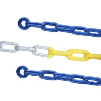 China PVC coating chain llink_ chain alloy steel swing chains for sale