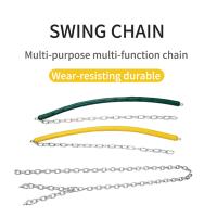 China PVC coating chain llink_ chain alloy steel swing chains for sale