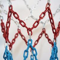 China lock chain Alloy Steel color painted chain drag chain for sale