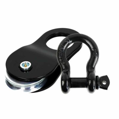 China Forged 8T Snatch Block with 4.75T shackle for Trail for sale