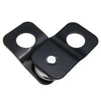 China Black Painted Heavy Duty Stamping Winch Snatch Block for sale