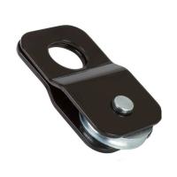China Black Painted Heavy Duty Stamping Winch Snatch Block for sale