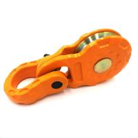 China Customized Design Forged Yellow Paint Heavy Duty Snatch Block for sale