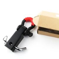 China Black powder coating 3/4 inch shackle hitch receiver for sale