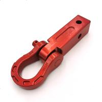 China Aluminum Red 50mm Off road hitch receiver for sale