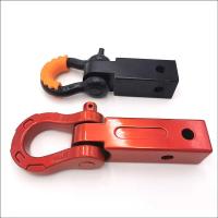China Aluminum Red 50mm Off road hitch receiver for sale