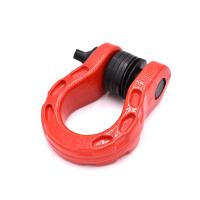 China Red Painted 4.75T G209 Bow Shackle for sale