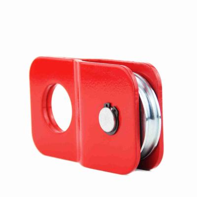 China Heavy Duty Off Road 4T Red Snatch Block for sale