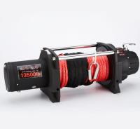 China 13500lb/6000kg/6ton DC 12 volt 4wd suv/off road electric winch manufacturer for sale