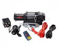 China Off road high speed 4*4 car electric winch 4500lbs with synthetic rope for sale