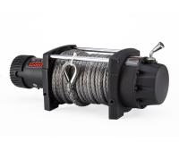 China high quality off road 4*4 car electric winch 15000lbs with synthetic rope for sale
